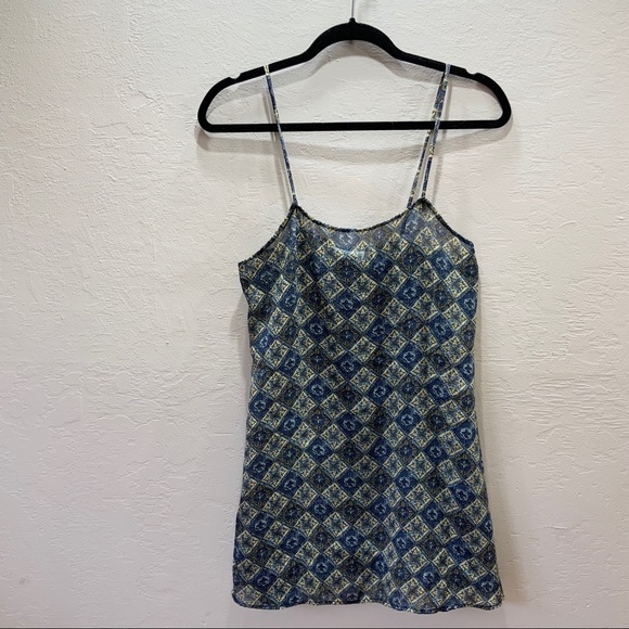 Vintage | Dresses | Vintage Contempo Spaghetti Strap Slip Dress 9s ...